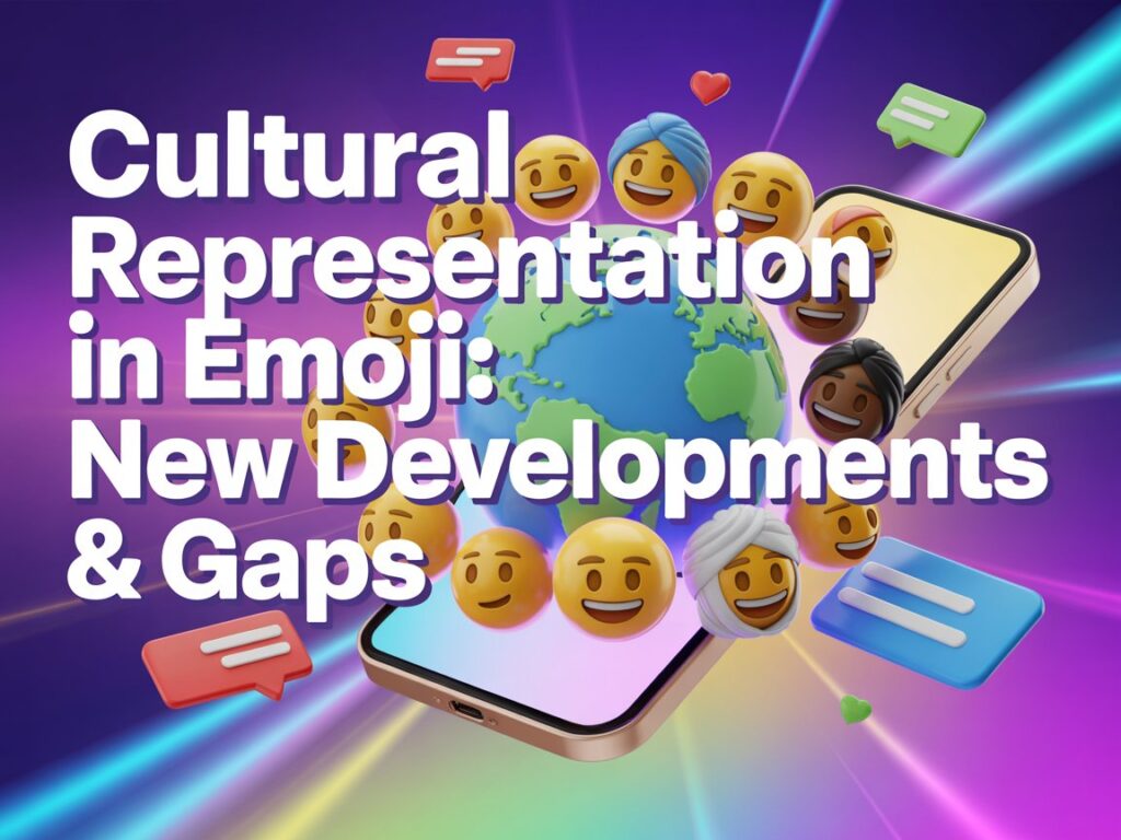 Cultural Representation in Emoji: New Developments & Gaps